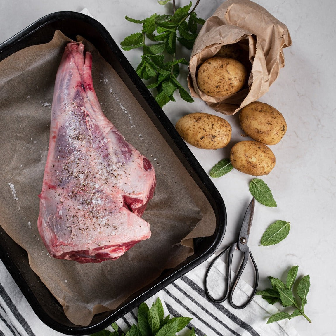 Lamb/Mutton Leg - Bone In – Alex Food Service