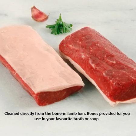 Lamb Short Loin ( Saddle with bone ) - Frozen – Alex Food Service