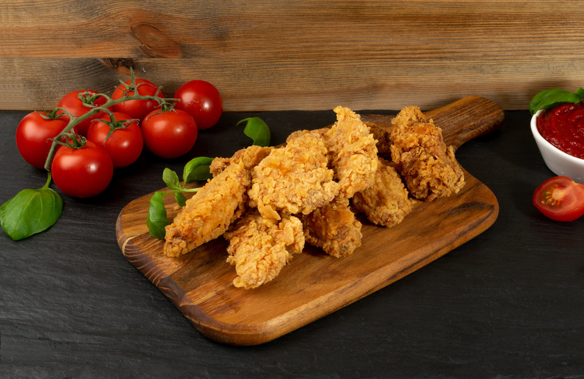 Reuven - Halal - Fully Cooked - Crispy Breaded Chicken Breast Tenders ...